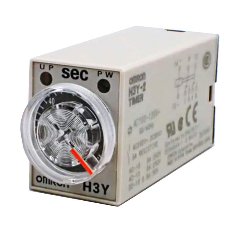 Timer Omron H3Y-2-0 AC100-120 0.5S - Công Ty TNHH Thương Mại Cơ Điện Đông Á