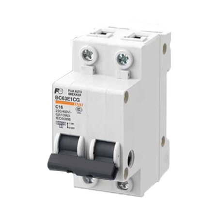 MCB Fuji BC63E1CG-2P 40A 6kA - Công Ty TNHH Thương Mại Cơ Điện Đông Á