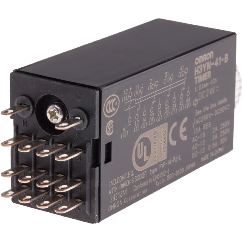 Timer Omron H3YN-4-B DC12 - Công Ty TNHH Thương Mại Cơ Điện Đông Á