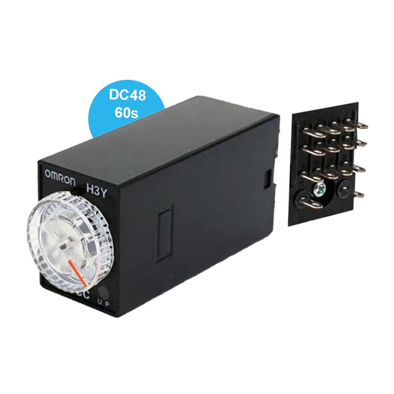 Timer Omron H3Y-4-B AC200-230 30S - Công Ty TNHH Thương Mại Cơ Điện Đông Á